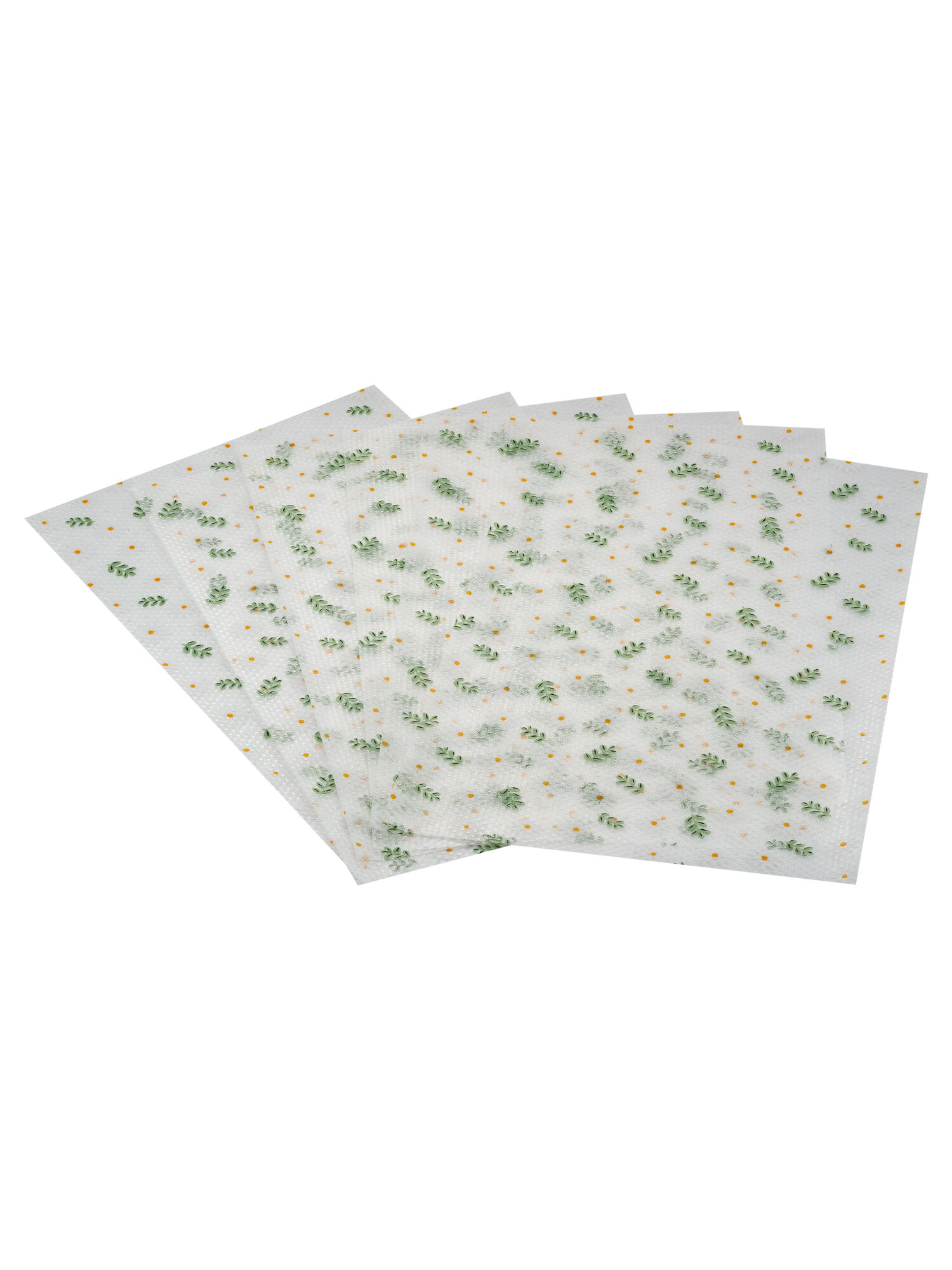 Универсальные кухонные коврики в холодильник для полок – 6 шт. / Защитная пленка в шкафы, на полки и на стол.