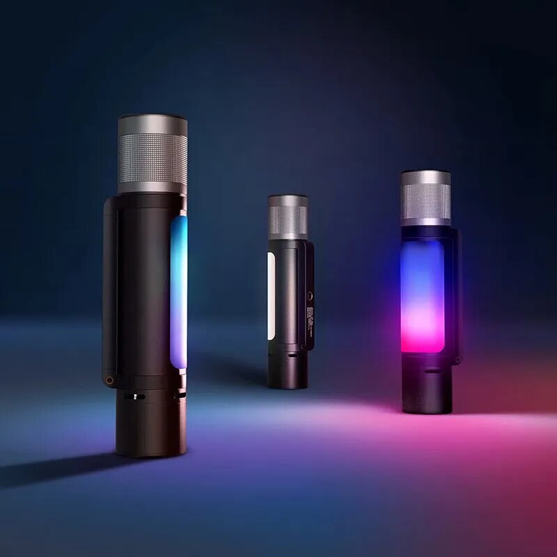 Фонарь ручной NexTool Outdoor 12 in 1 Thunder Music Flashlight (NE20161) Многофункциональный LED