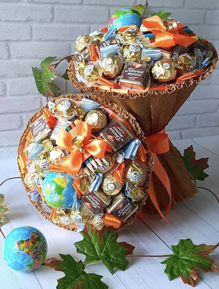 Букет из конфет. Sweet Bouquet 005