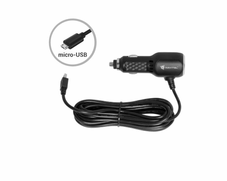 Navitel Автомобильное зарядное устройство micro-USB для видеорегистраторов