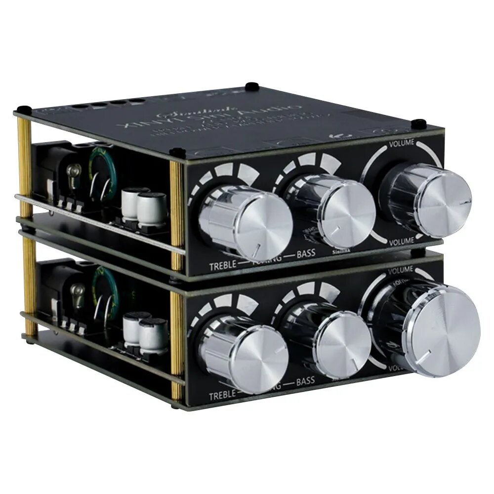 Усилитель для акустики 4 8 Ом, 100 Вт, Bluetooth 5.0