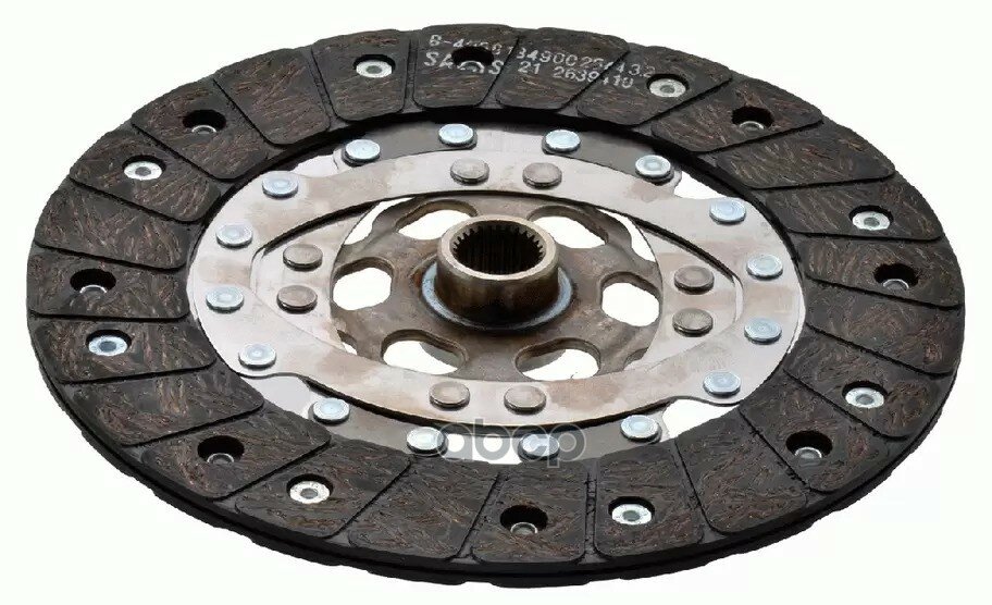 Диск сцепления AUDI A3 96-03, SEAT CORDOBA 93-99 , IBIZA II 93-99 , IBIZA III 99-02 , LEON 99- Sachs арт. 1864527337