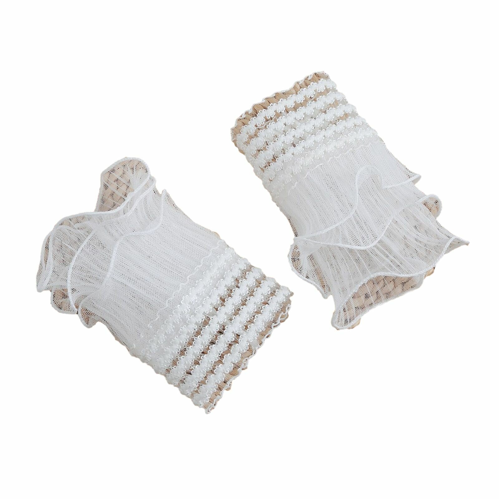 Отстегивающиеся манжеты с элегантными рюшами