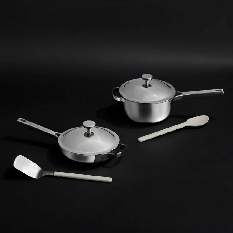 Our Place Набор посуды Titanium Pro Mini Cookware Duo Chrome