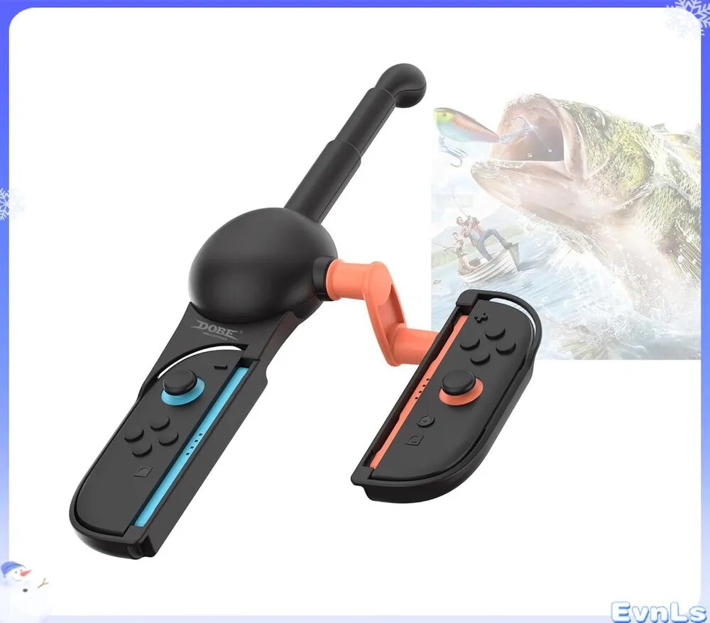 Электронная удочка для Nintendo Switch 2 Joycon игровой контроллер аксессуары для рыбалки