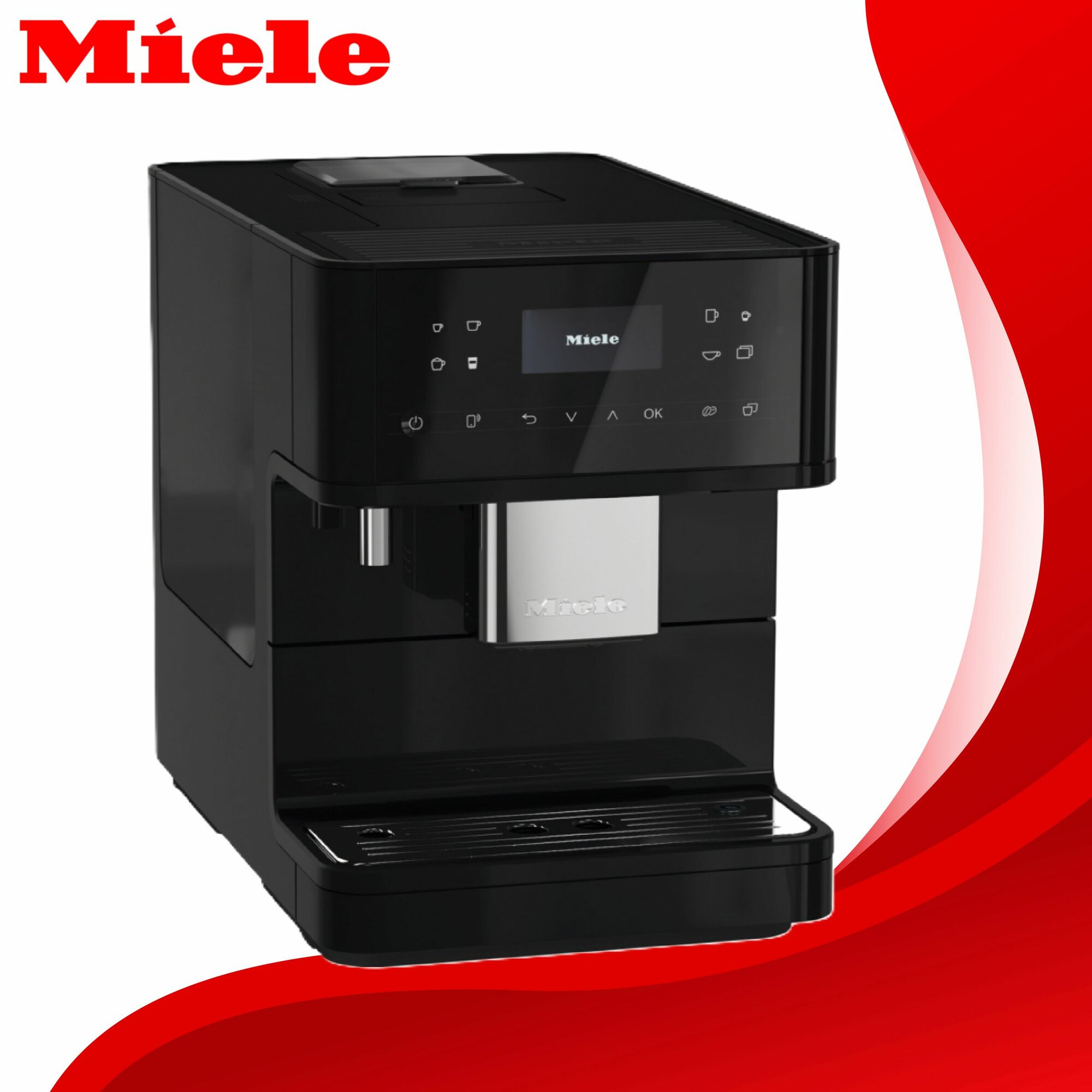 Кофемашина Miele CM6160 чёрный обсидиан OBSW