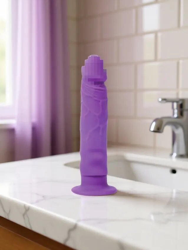 COSMO Фаллоимитатор силиконовый Lady's Dream 12 см, CSM-23029, фиолетовый