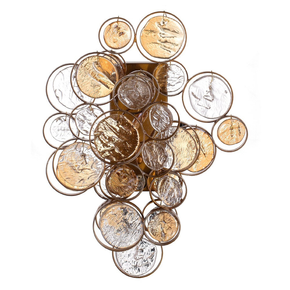 Настенный светильник Deseo DESEO AP2 GOLD Crystal Lux