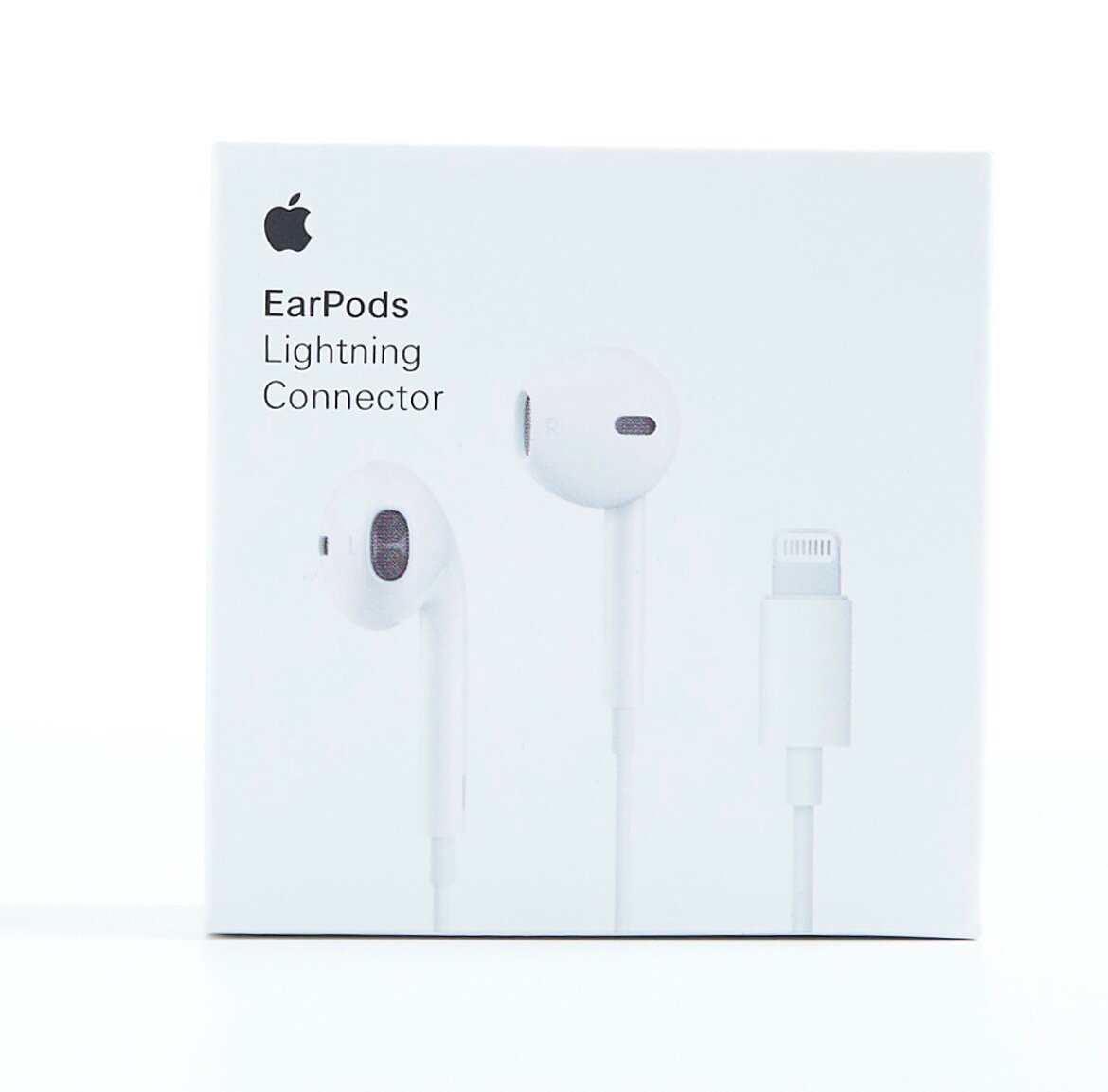 Наушники Apple Earpods , с Lightning-разъёмом, вкладыши, белые(MWTY3)
