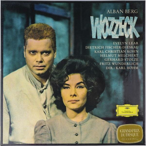 Винтажная виниловая пластинка BERG - WOZZECK (KARL BOHM)