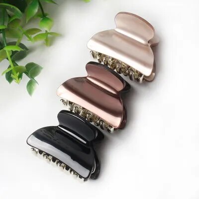 3 упаковки заколки для волос «Ромашка», акриловый пластик, маленькая заколка для волос для женщин и девочек, модный золотой краб для банков для волос, зажимы, аксессуары для волос