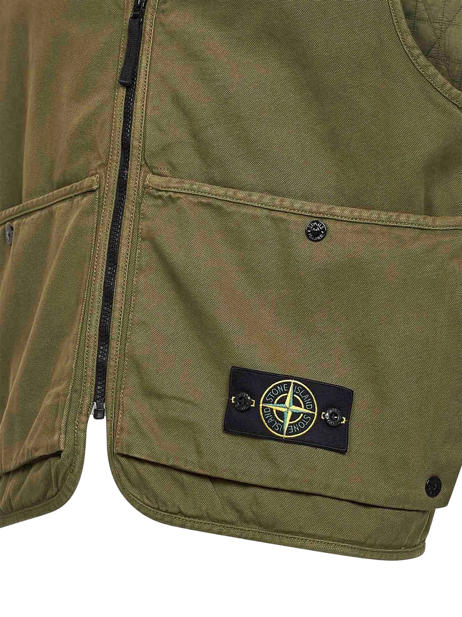 Пальто Stone Island V-, размер XL, green — фото 1