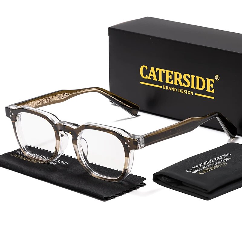 Caterside K39944 Квадратные очки C14CA Half Green
