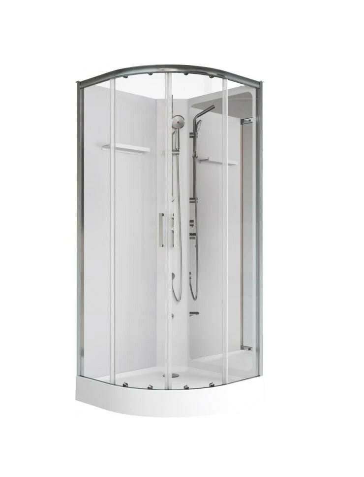 Душевая кабина Aquanet Passion R 90x90, прозрачное стекло Passion R