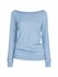 Топ N° 21 Boat neck top, размер 44, синий