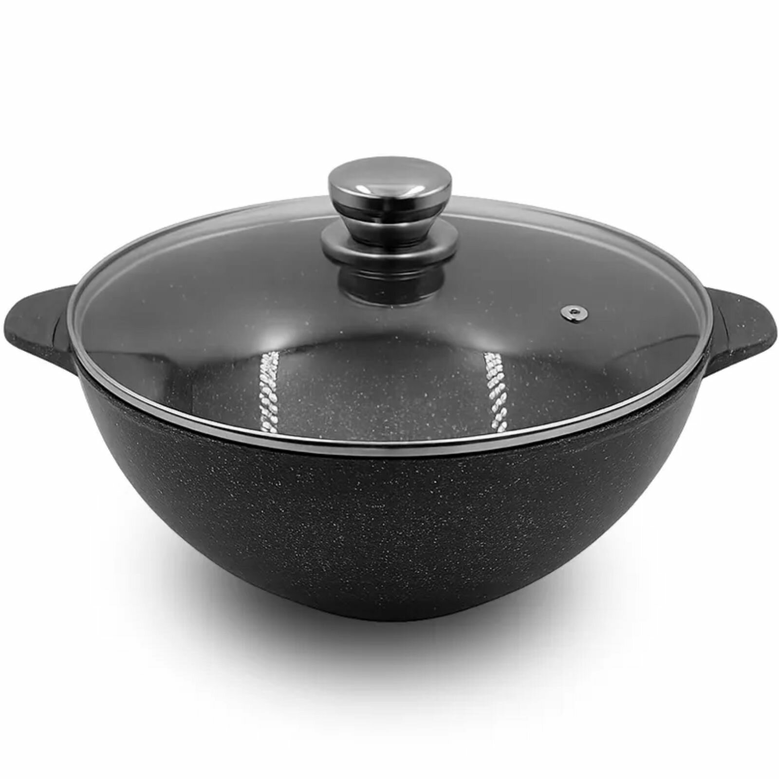 Казан Для Плова Мегалит-18 4л d260 h119 АП Литой Алюминий Ст/Кр Гардарика 2004-18-10