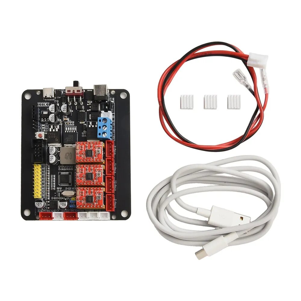 1* плата1* кабель 7751* USB кабель