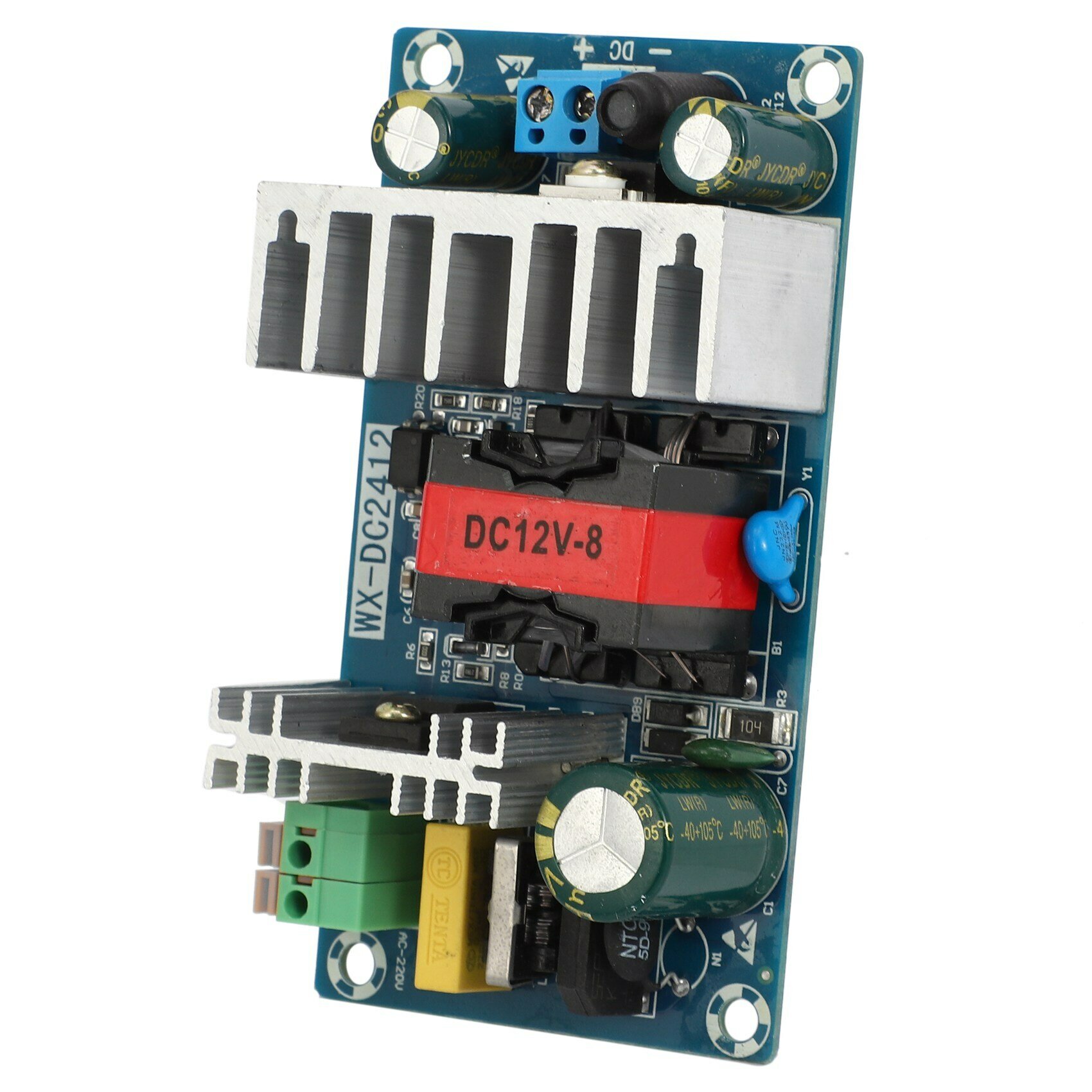 Преобразователь Переменного Тока 110 В 220 Постоянный Ток 12 8 А 100 Вт Трансформаторный Светодиодный Блок Питания