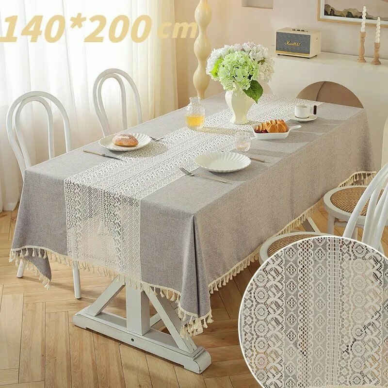 FRAUNI Скатерть Поликоттон 140x200см