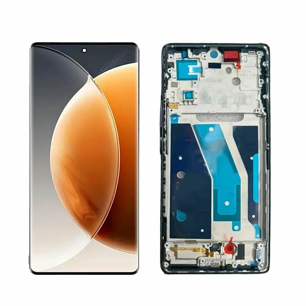 (AMOLED) Дисплей(экран) для Tecno Camon 30S Pro (Текно Камон 30С про) в сборе с тачскрином рамкой (Оригинал) , CLA6