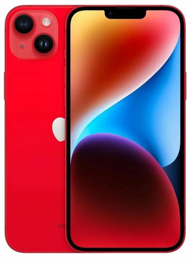 Оригинальный Apple Смартфон iphone 14 Plus SIM+SIM 6/256 ГБ, красный