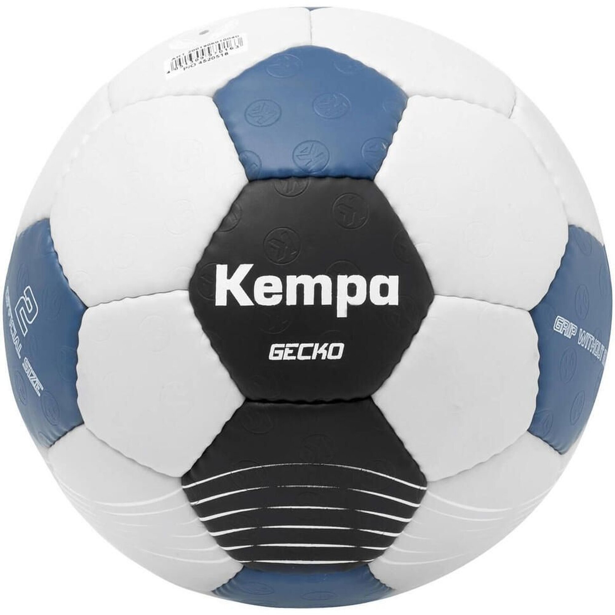 Мяч для гандбола Decathlon "Kempa Gecko", размер - 2, белый/синий