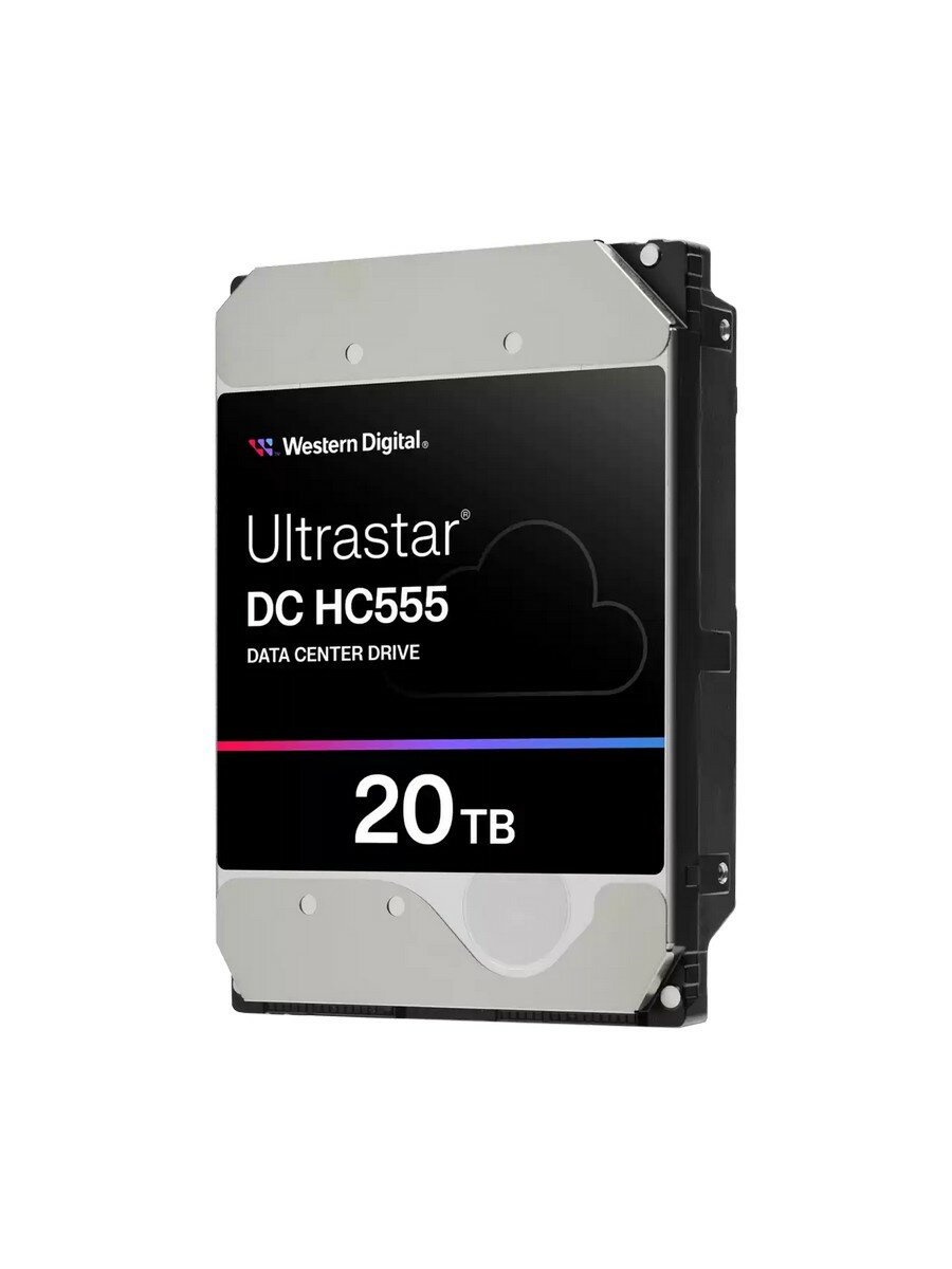 Жесткий диск WD 20Tb Ultrastar DC HC555 (3.5", SAS, 7200rpm, 512Mb, 4Kn/512e) (WUH722020CL5204)