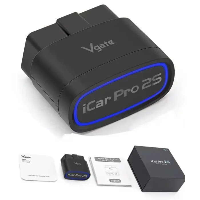 Новый Vgate iCar Pro 2S ELM327 Bluetooth 5.3 V2.3: обновленный автомобильный OBD-сканер, диагностический инструмент для электромобилей, BimmerCode для iOS и Android
