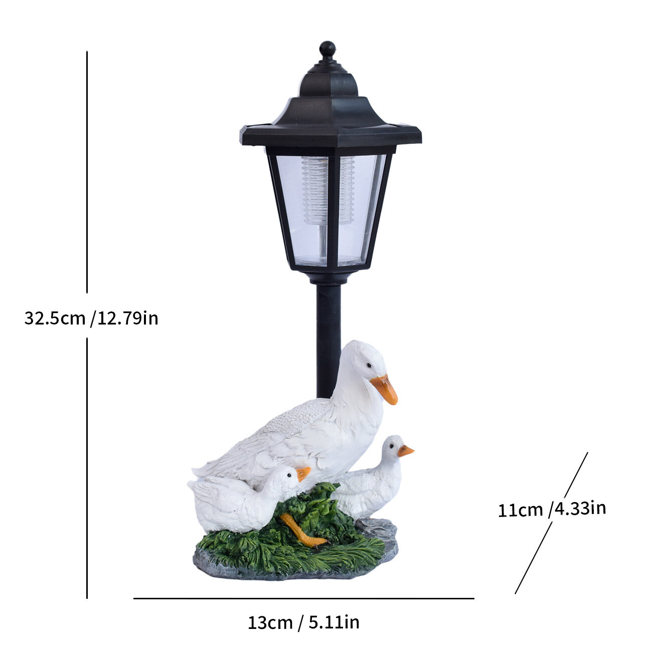 Солнечные фигурки-светильники из смолы (животные) для сада и дачи, декор. Мояэкономка