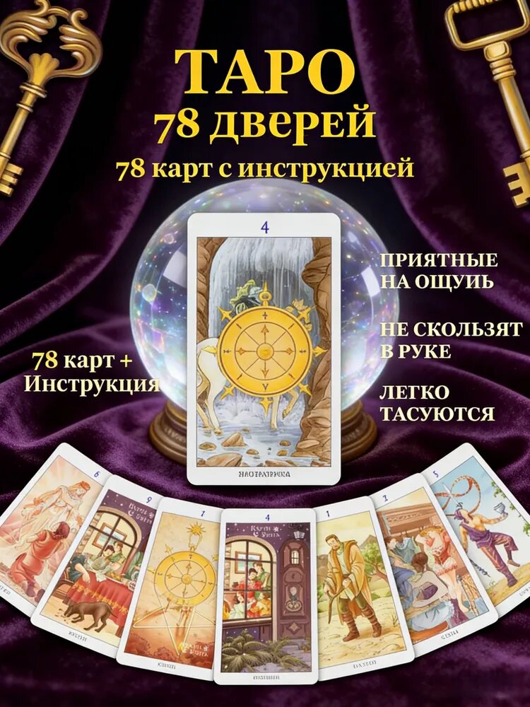 Таро 78 Дверей + Таро Зеленой ведьмы + Трансерфинг реальности. Ступень I: Пространство вариантов