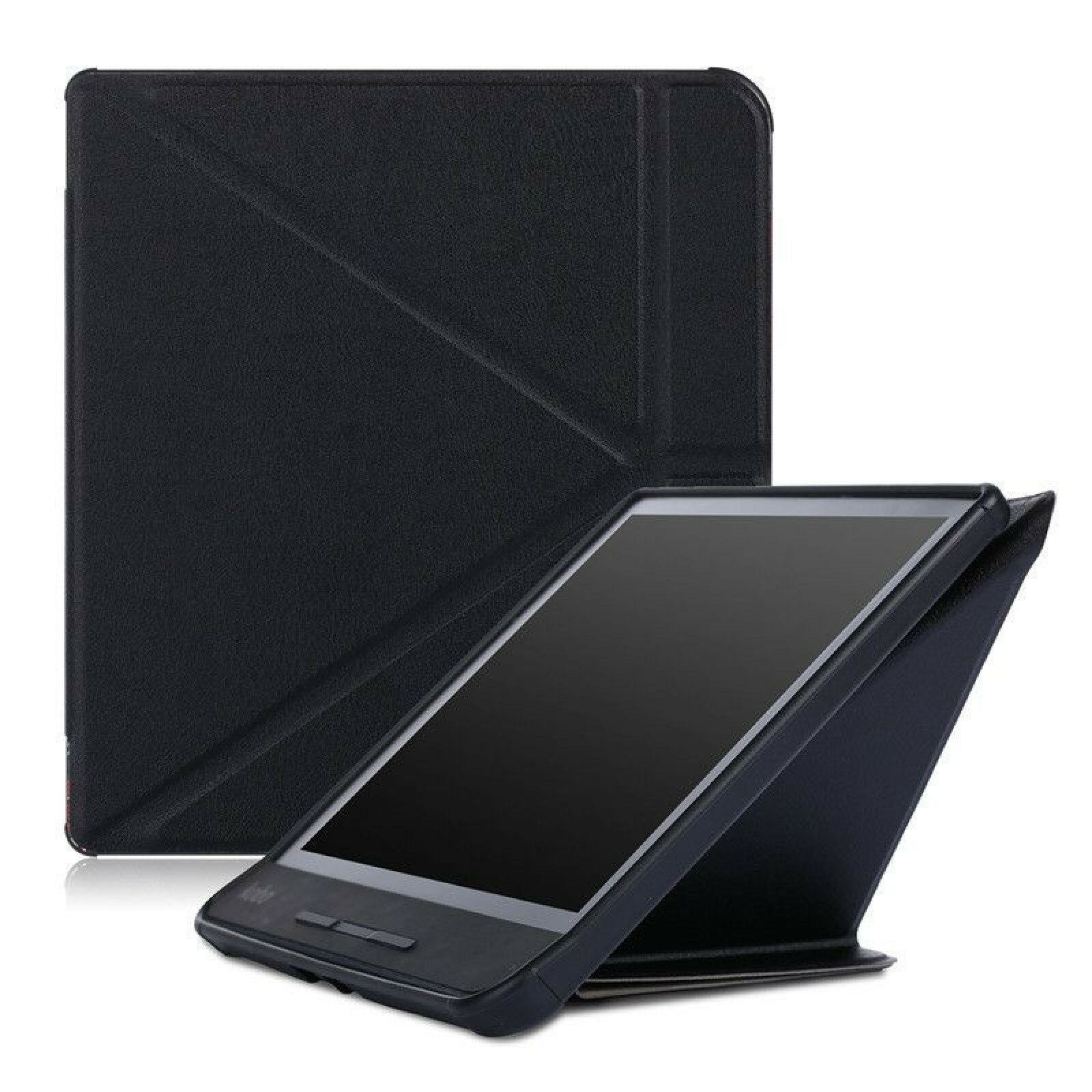 Чехол-обложка MyPads для электронной книги Kobo Forma /N782 черный искусственная кожа с подставкой