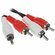 Кабель Aceline 2RCA - 2RCA 3 м черный