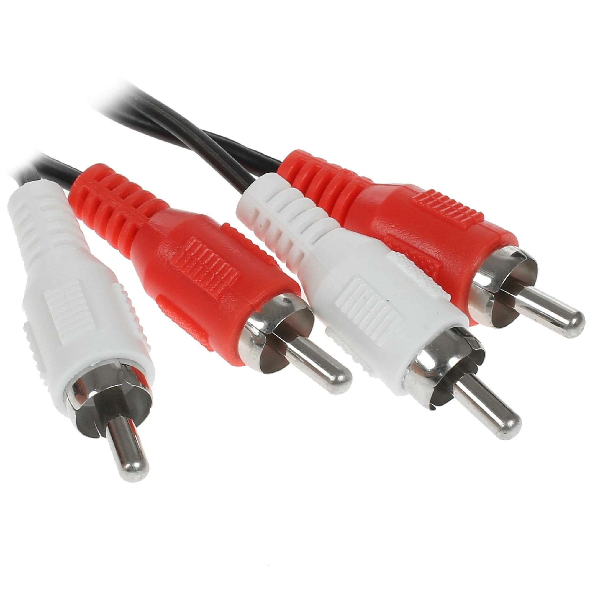 Кабель Aceline 2RCA - 2RCA 3 м черный