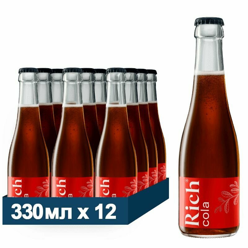 Rich Cola стекло 0,25л*12шт.