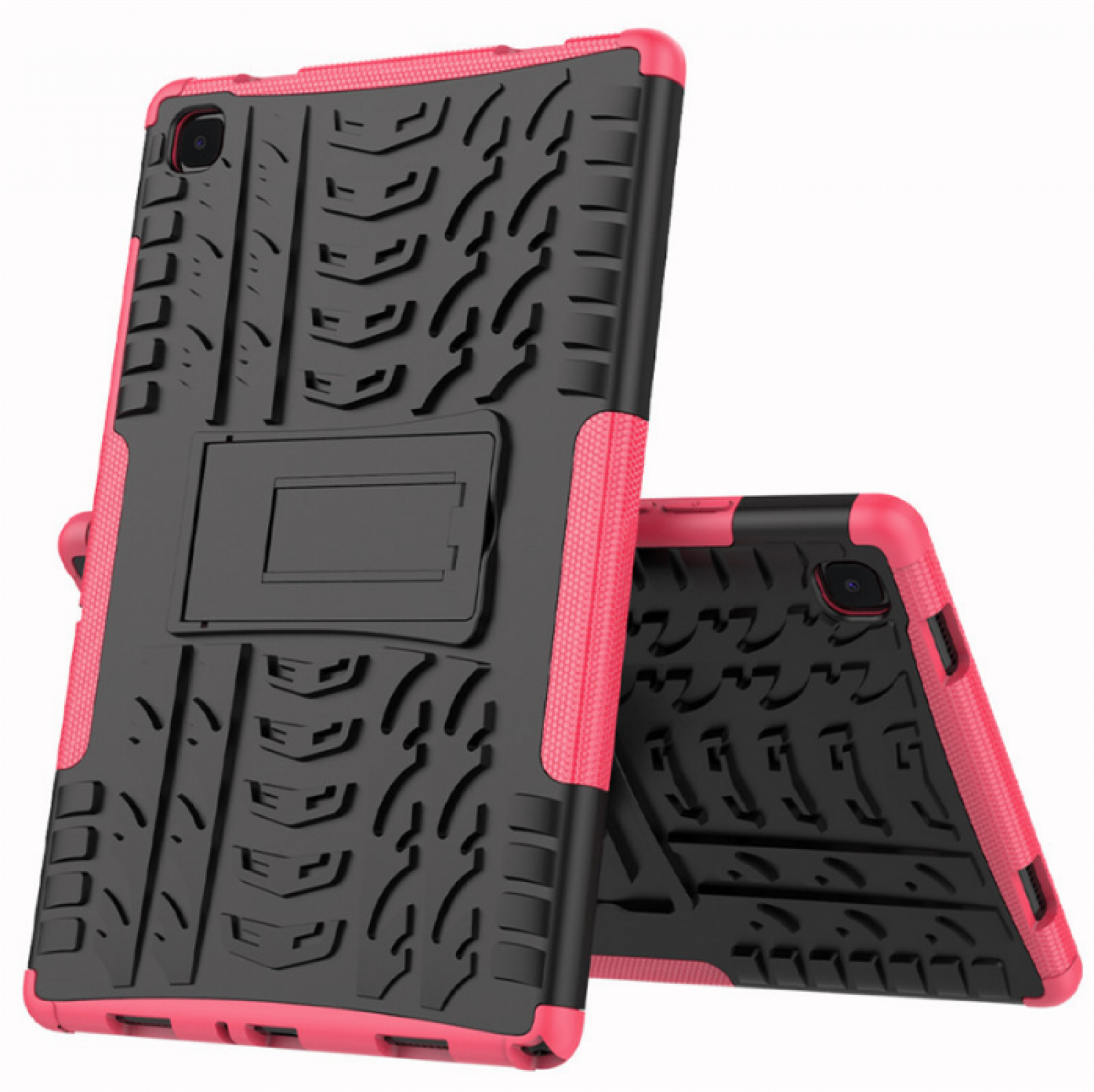 Противоударный усиленный чехол-бампер MyPads для Samsung Galaxy Tab A7 10.4 SM-T500/T505 (2020) розовый
