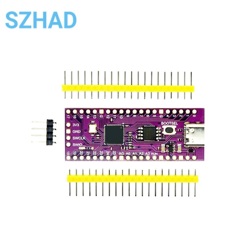 RP2040 Development Board Module for Raspberry Pi Pico Micropython Core Main Control 264KB RAM 4MB 16MB Flash