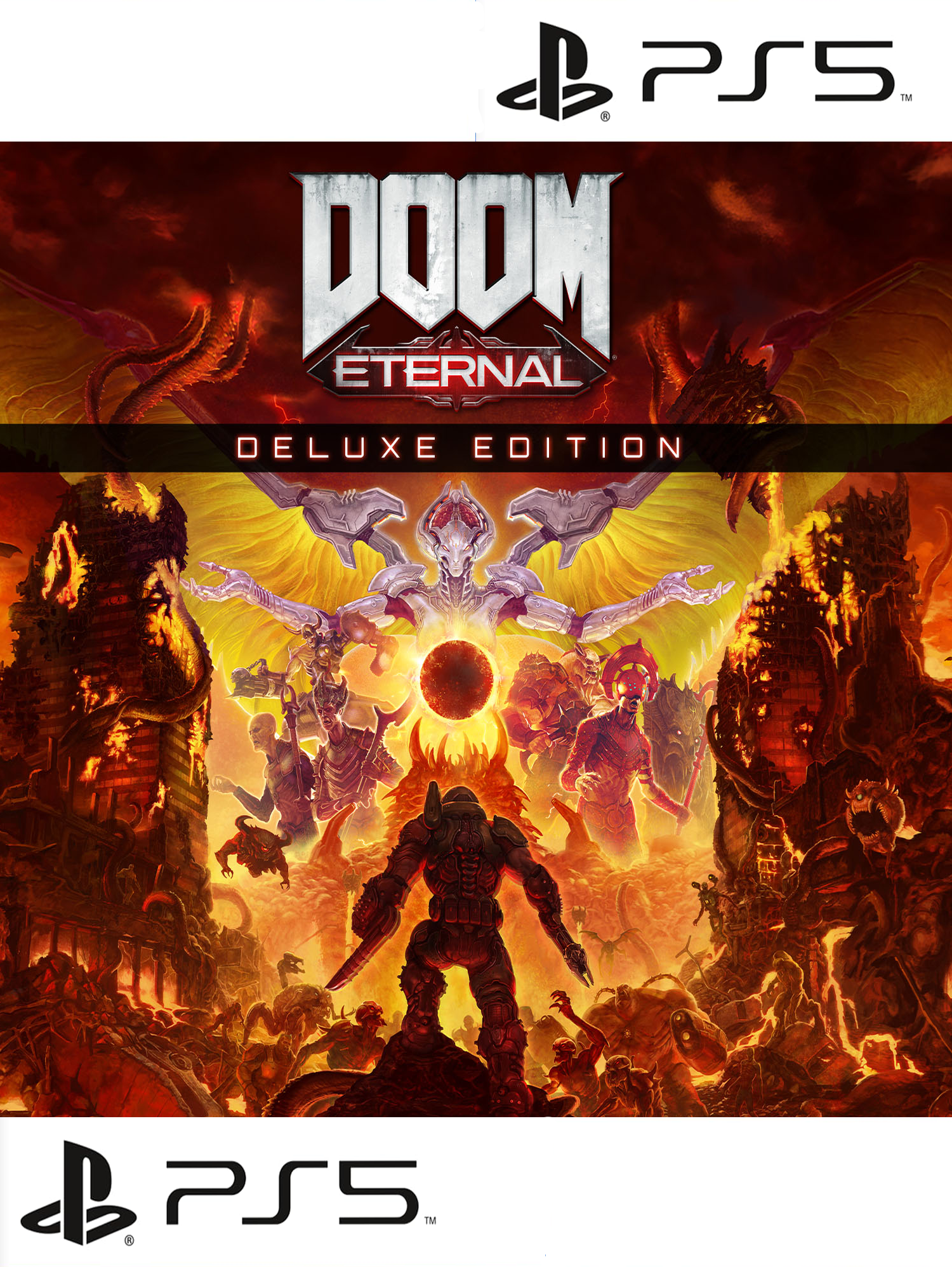 Игра DOOM Eternal Deluxe Edition , цифровая версия, PlayStation 5, Русская озвучка