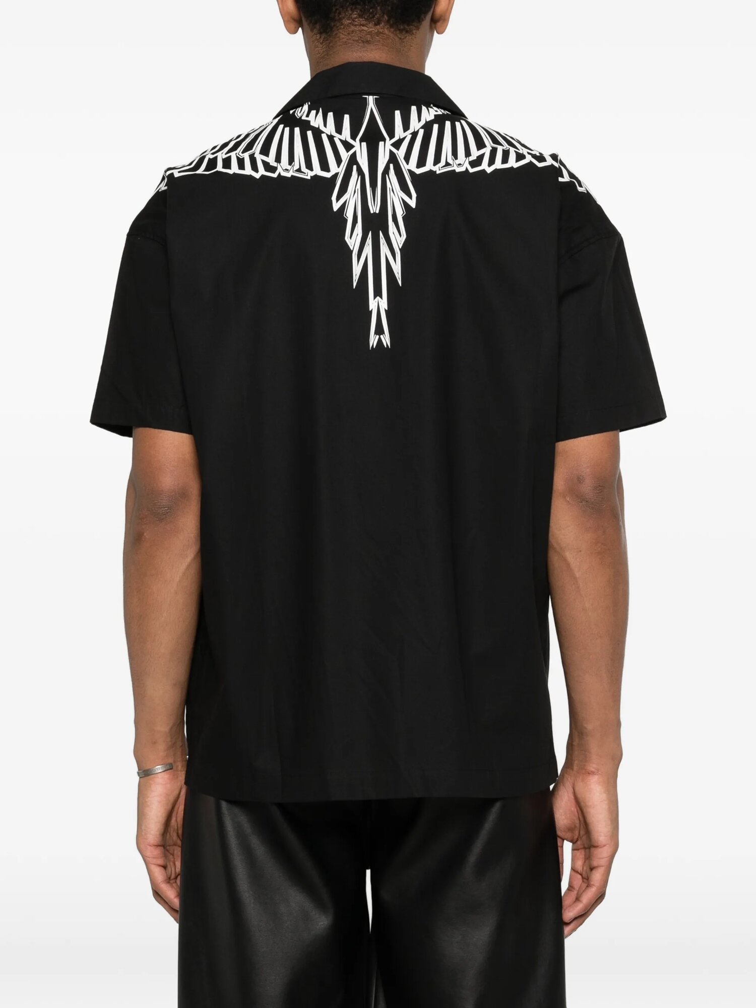 Рубашка MARCELO BURLON, размер M, черный — фото 1
