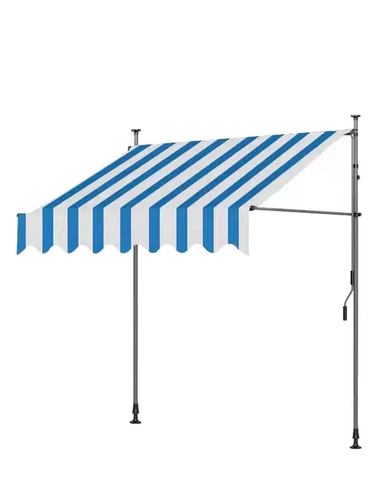 Маркиза локтевая, выдвижной навес для террас и балконов, 2/2,5/3/3,5/4x1,2 м (ширина x выдвижение)