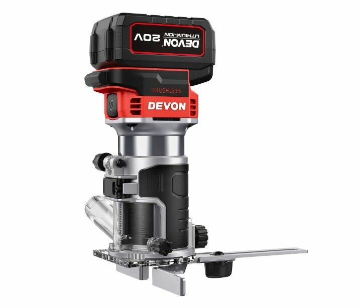 Аккумуляторный кромочный фрезер DEVON 1328-LI-20 без АКБ и З/У
