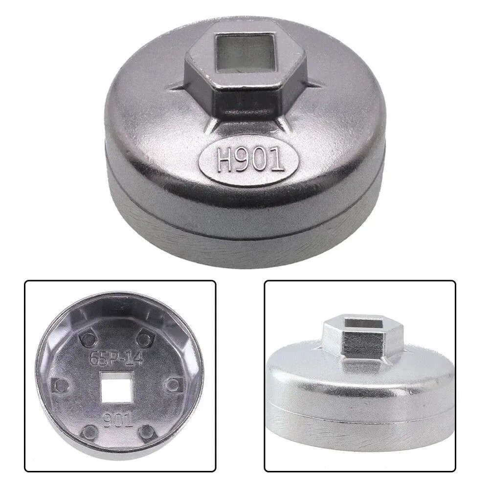 Гаечный ключ 64 мм, инструмент для ремонта автомобилей, съёмник масляного фильтра с 14 канавками