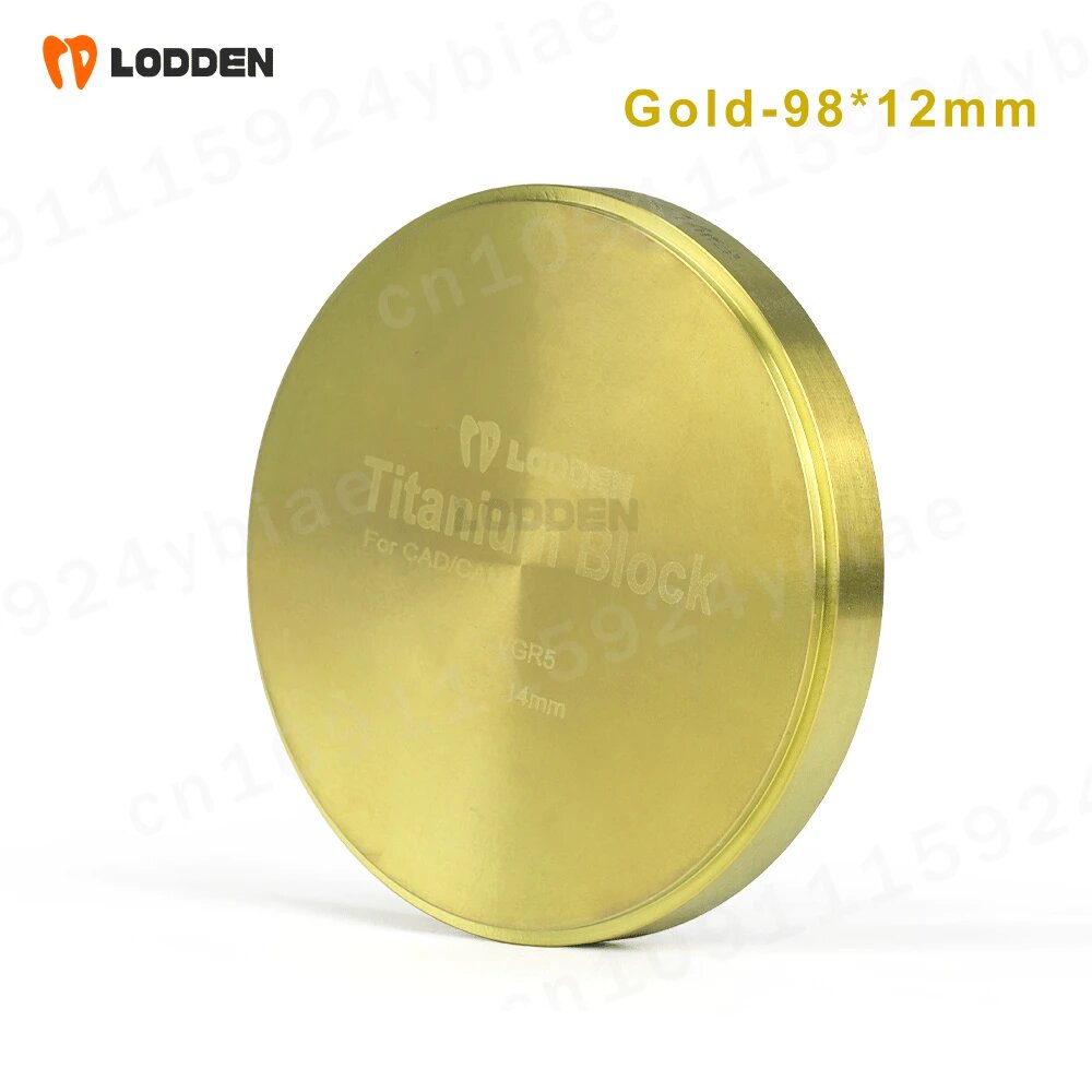 Титановый диск Lodden Gold D98X12MM для CAD CAM