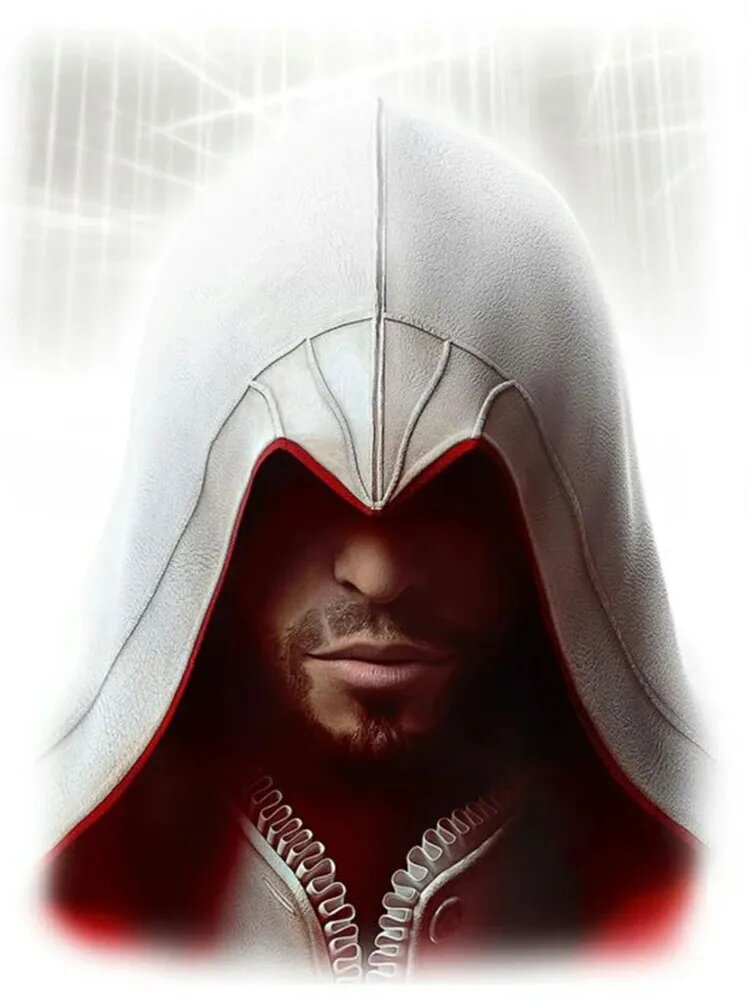 Алмазная Мозаика "Игра Assassin's Creed" 40х50 См Алмазная Вышивка / Картина Стразами Подарков / Украшения