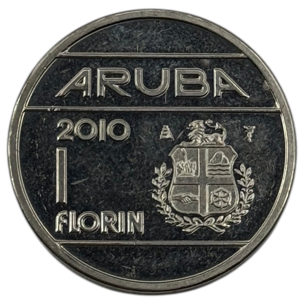 Аруба 1 флорин 2010 г.