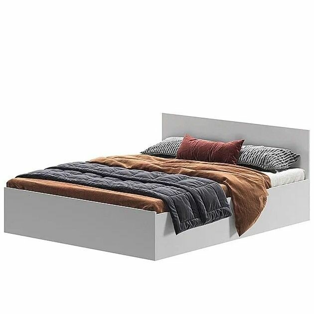 Бася Кровать 1,6м (Белый)