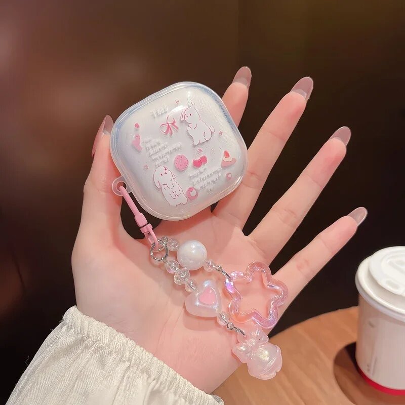 Чехол для наушников Xiaomi Redmi Buds 6 Play силиконовый Rabbit