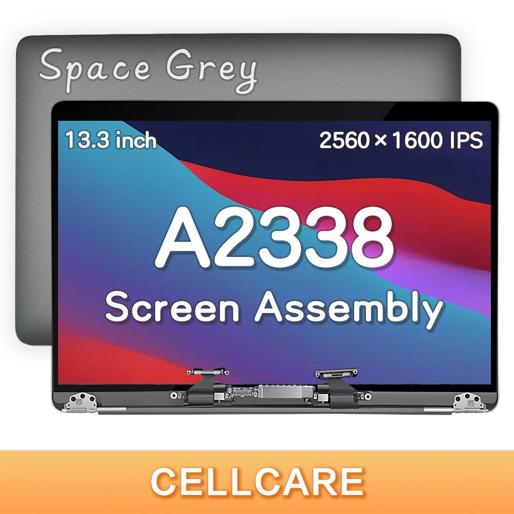 Замена экрана для MacBook Pro M1 Retina 13 дюймов cellcare GREY lcd complete