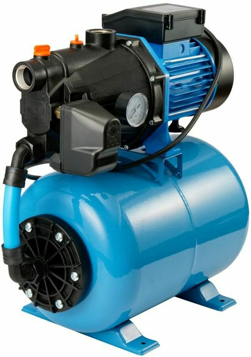 Насосная станция Джилекс Джамбо 70/50 П-24 2.0, 1100 Вт, 4200 л/ч, центробежная (в комплекте: РДМ‑5/гидроаккумулятор)