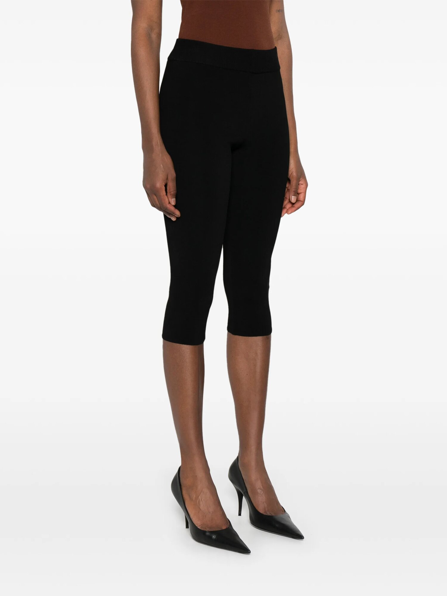 Брюки MAGDA BUTRYM Ribbed capri-length trousers, размер 40 — фото 1