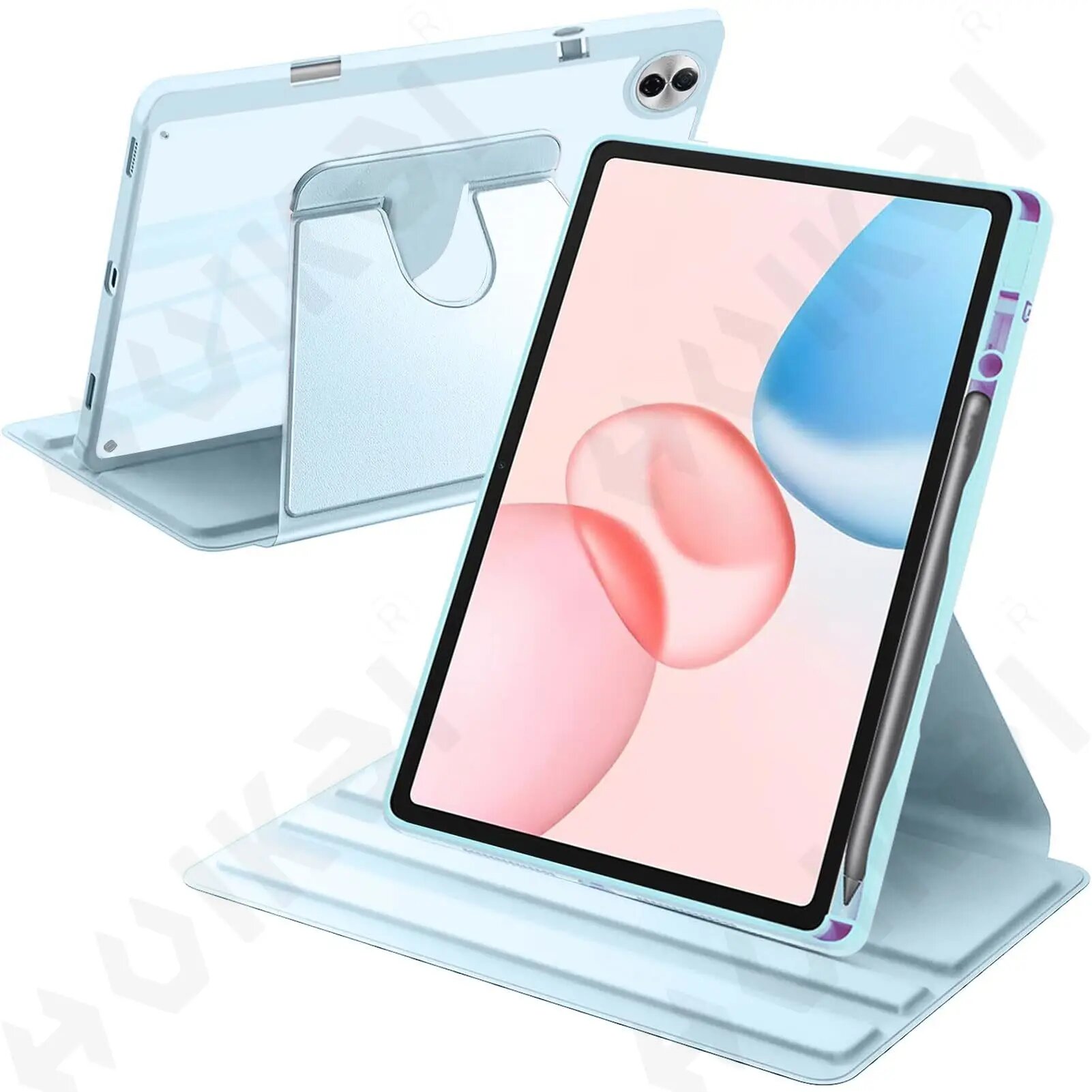 Чехол FAXYSON для Honor Pad 10 Magic Pad 3 X9 Pro X9A 2 V9 с Honor Pad 8 12 inch, Sky Blue